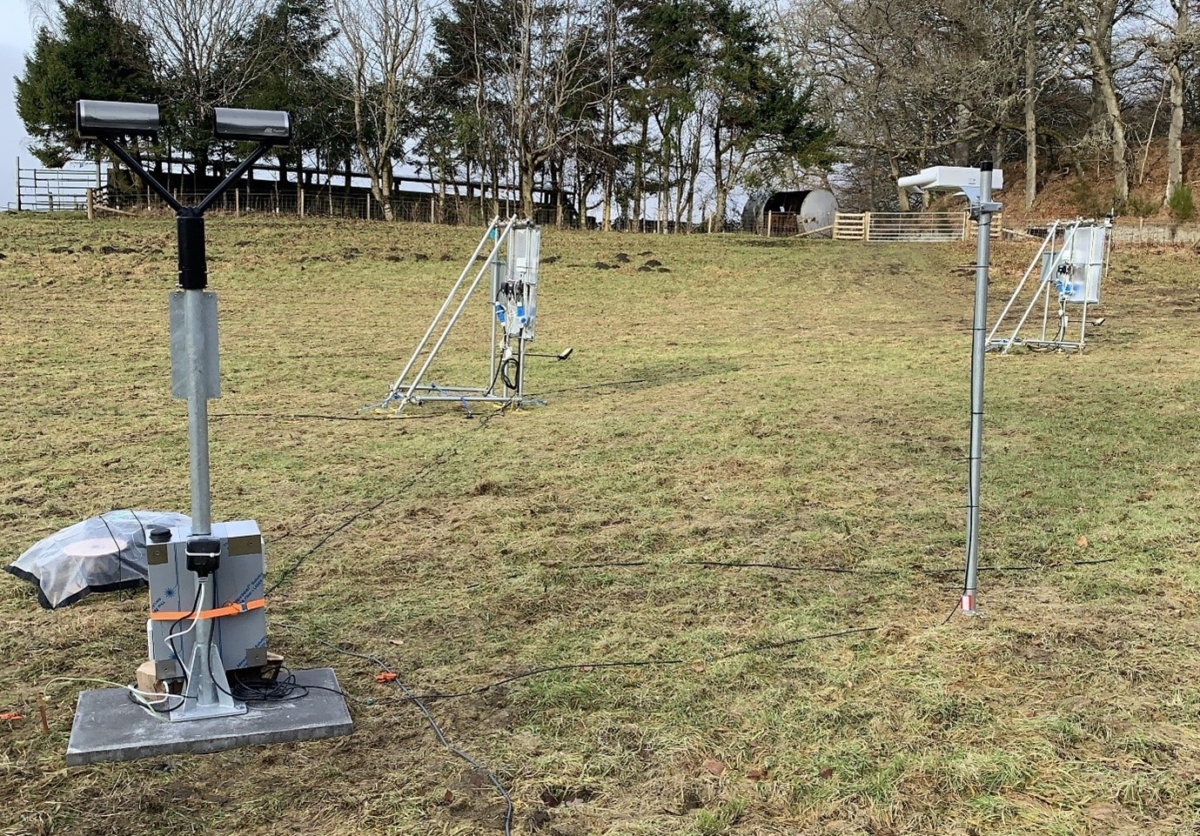 Weather measurements for the winter test campaign | Sim4CAMSens